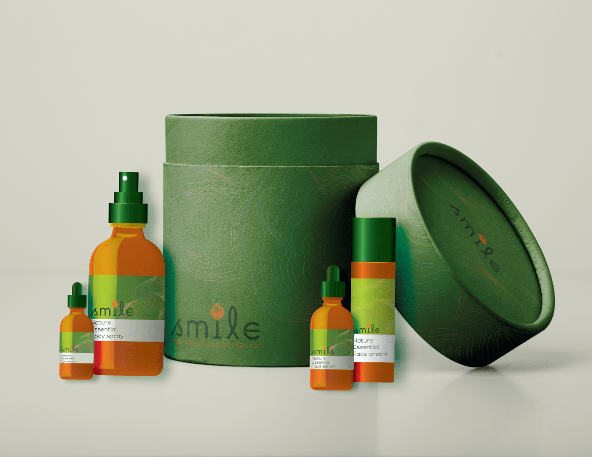 Smile: Brand Identity – THE BLOOMING ART